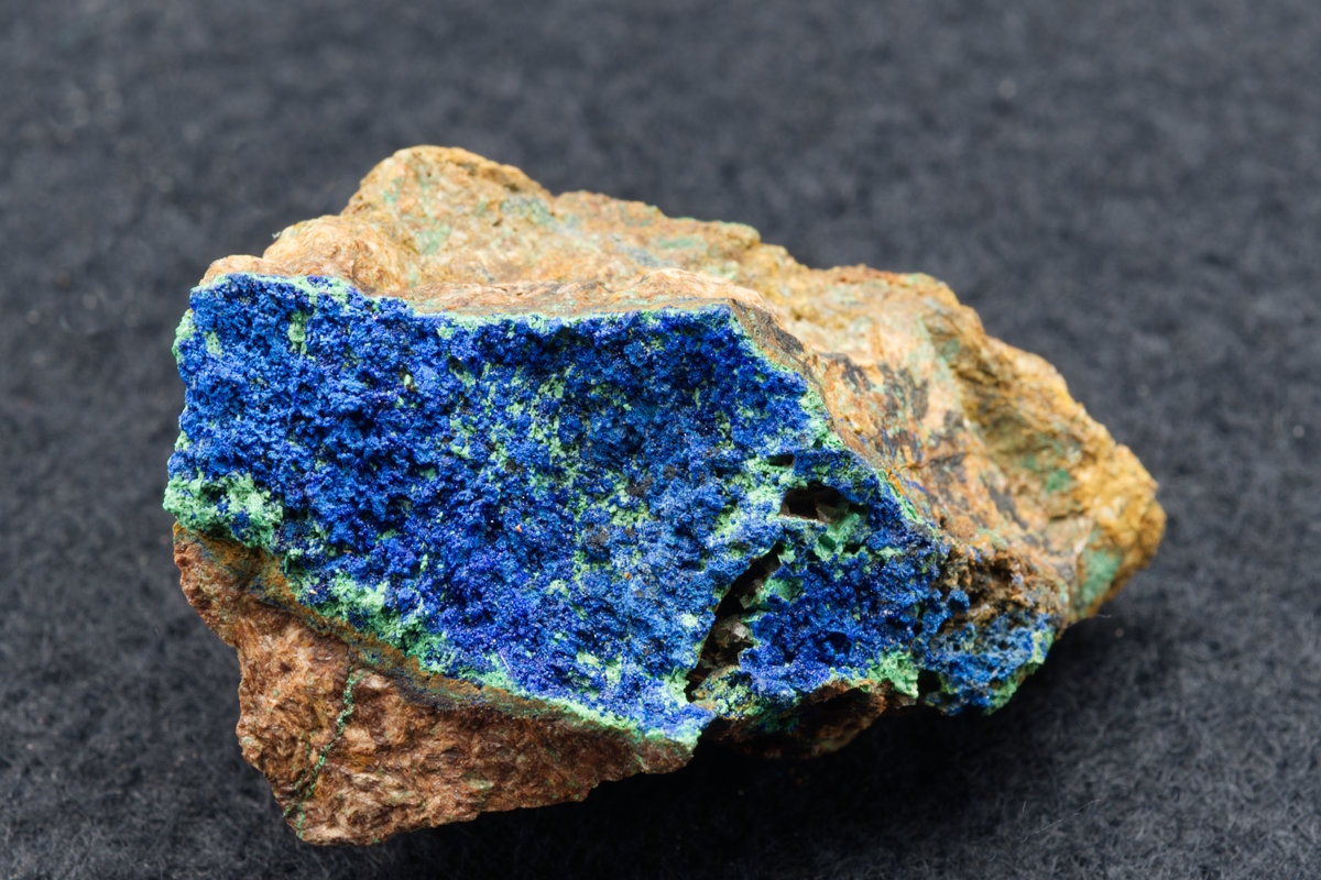 Azurite - Steetley Minerals